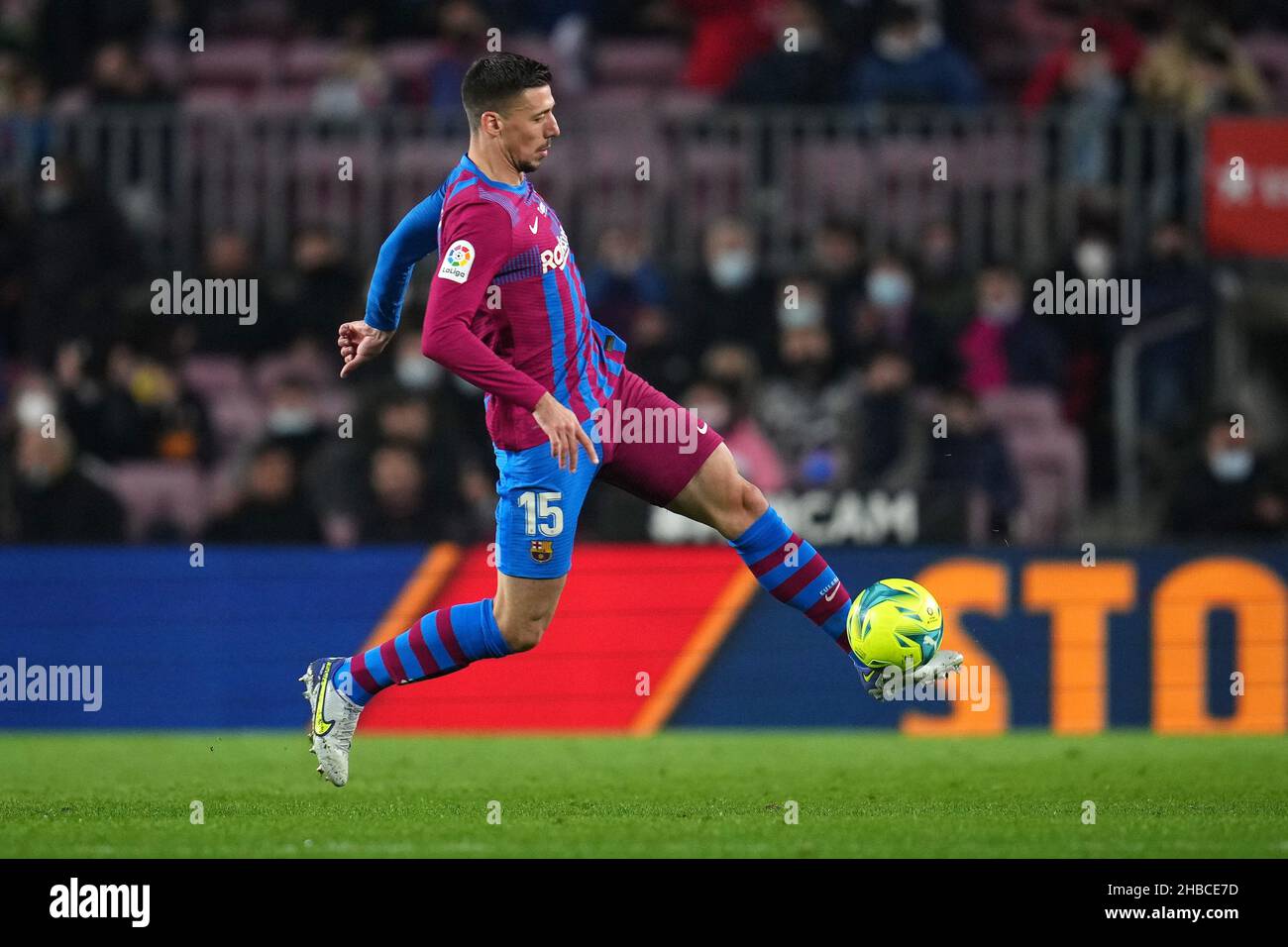 Clement Lenglet of FC Barcelona during the La Liga match between FC ...