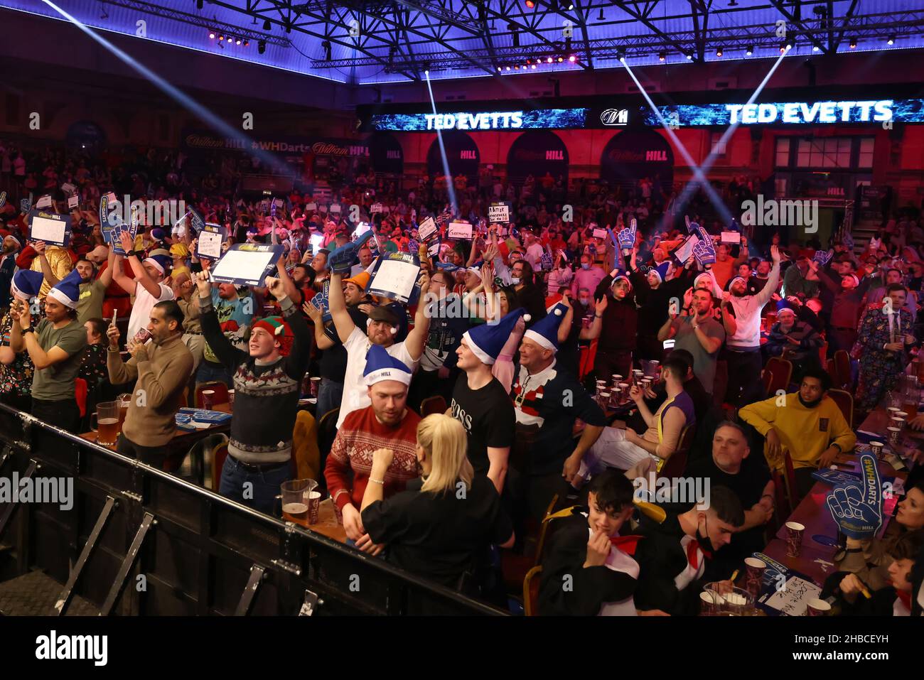 London, UK. 18th December 2021; Alexandra Palace, London, England: The ...