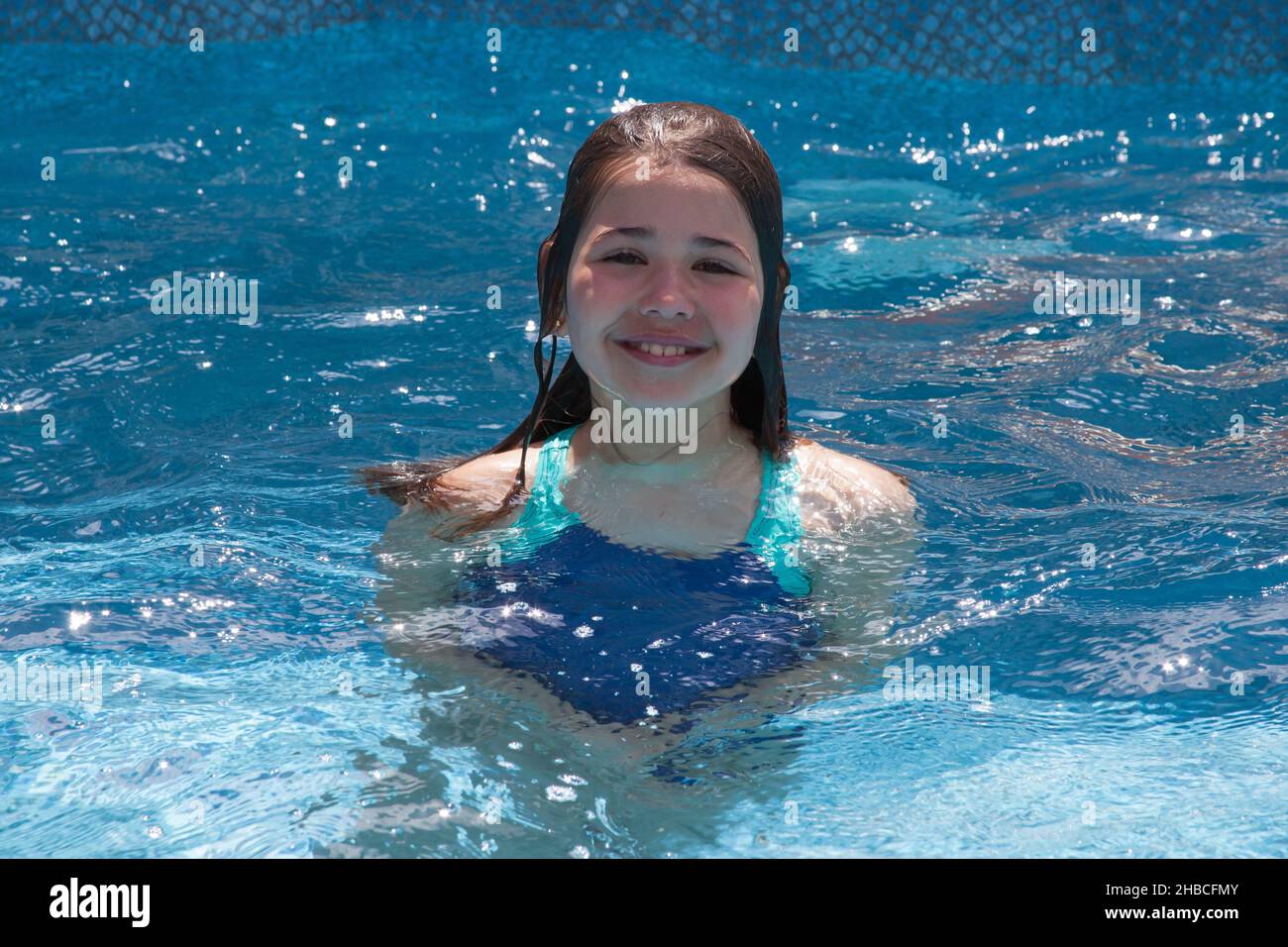 Person inside swimming pool hi-res stock photography and images - Alamy