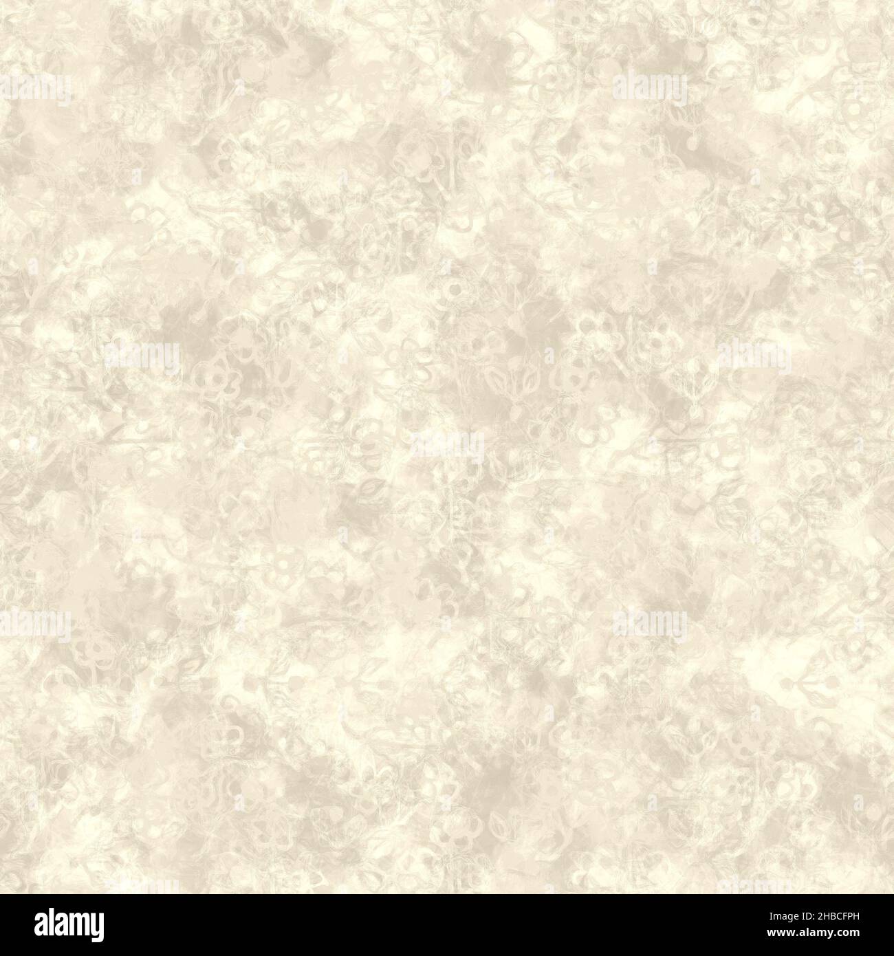 Cream beige mottled rice paper texture with patterned inclusions ...