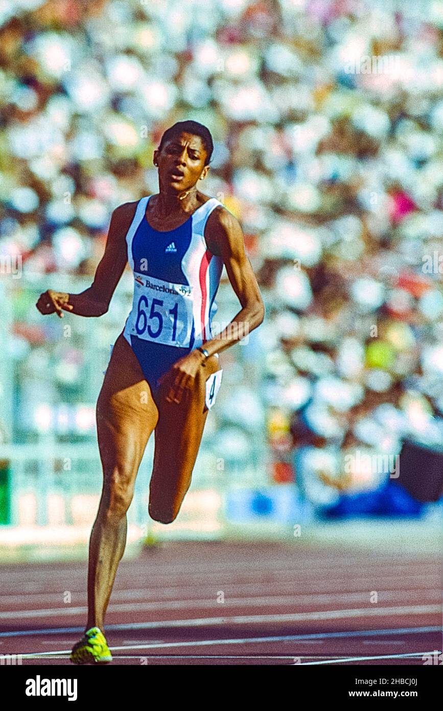 Marie Jose Perec Starting Blocks