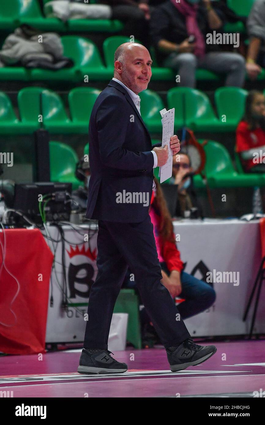 Pala Ubi Banca, Cuneo, Italy, December 18, 2021, Cristofani Luca ...