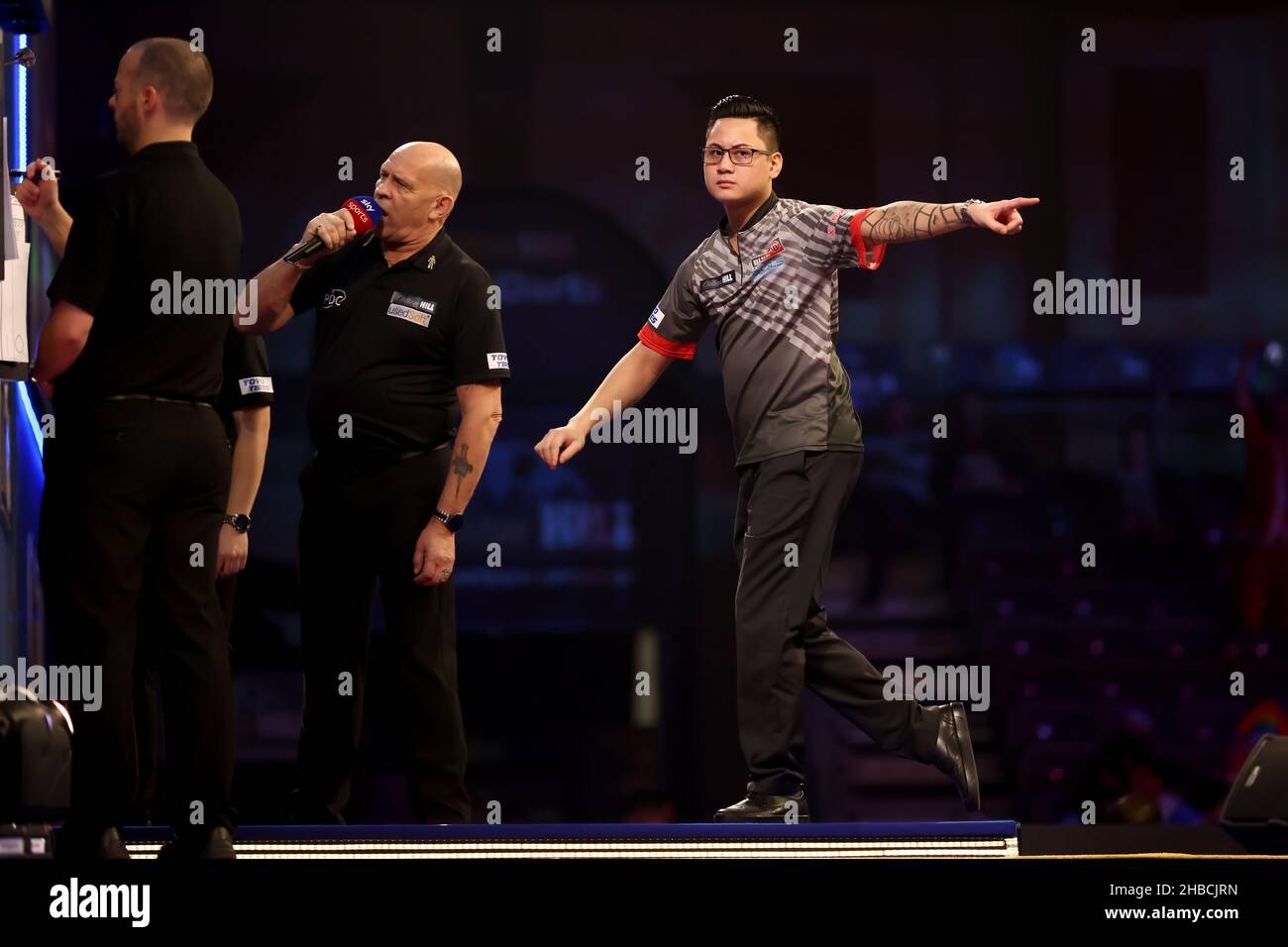 London, UK. 18th December 2021; Alexandra Palace, London, England: The ...