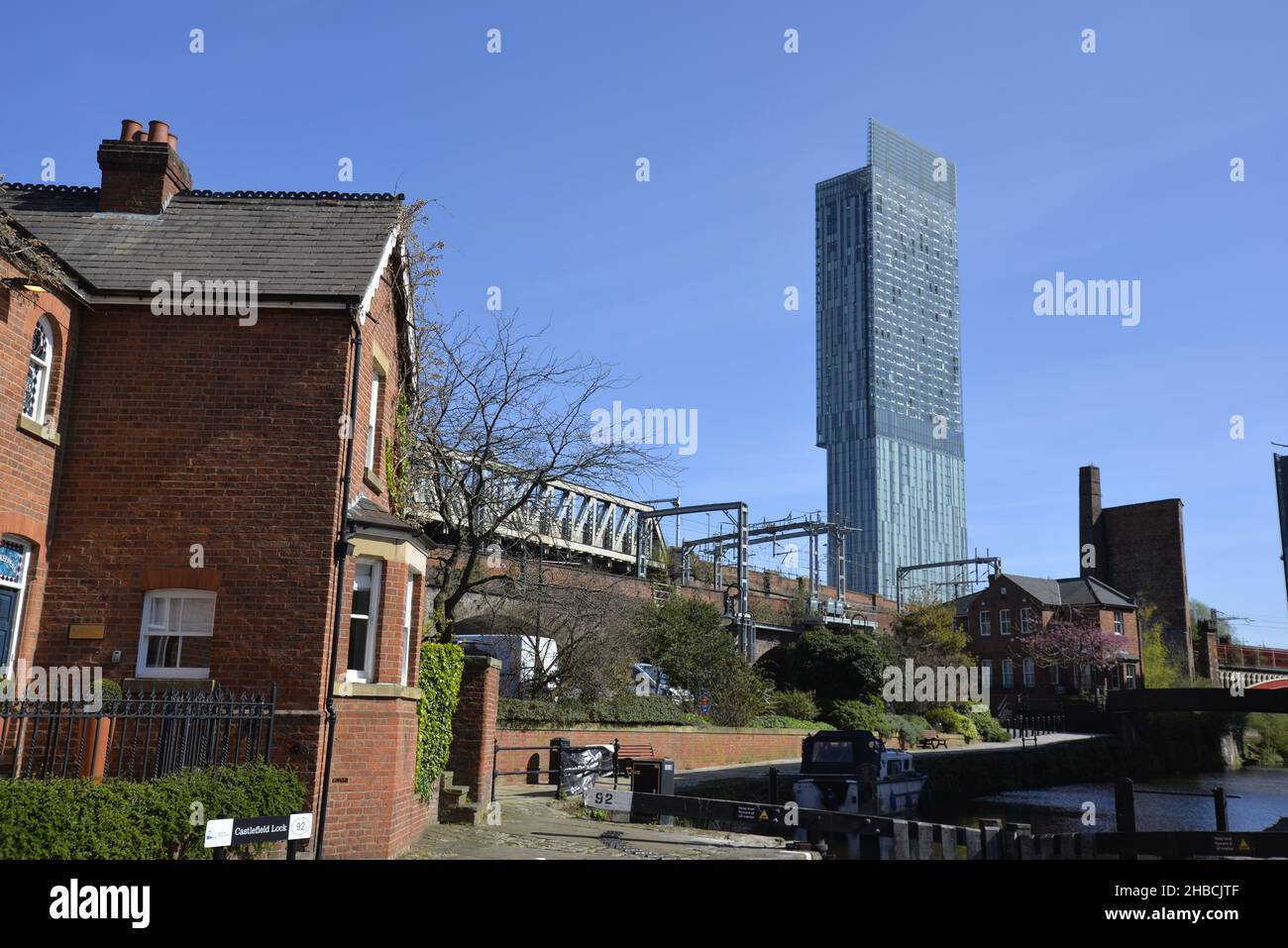 Manchester england uk lock hi-res stock photography and images - Alamy