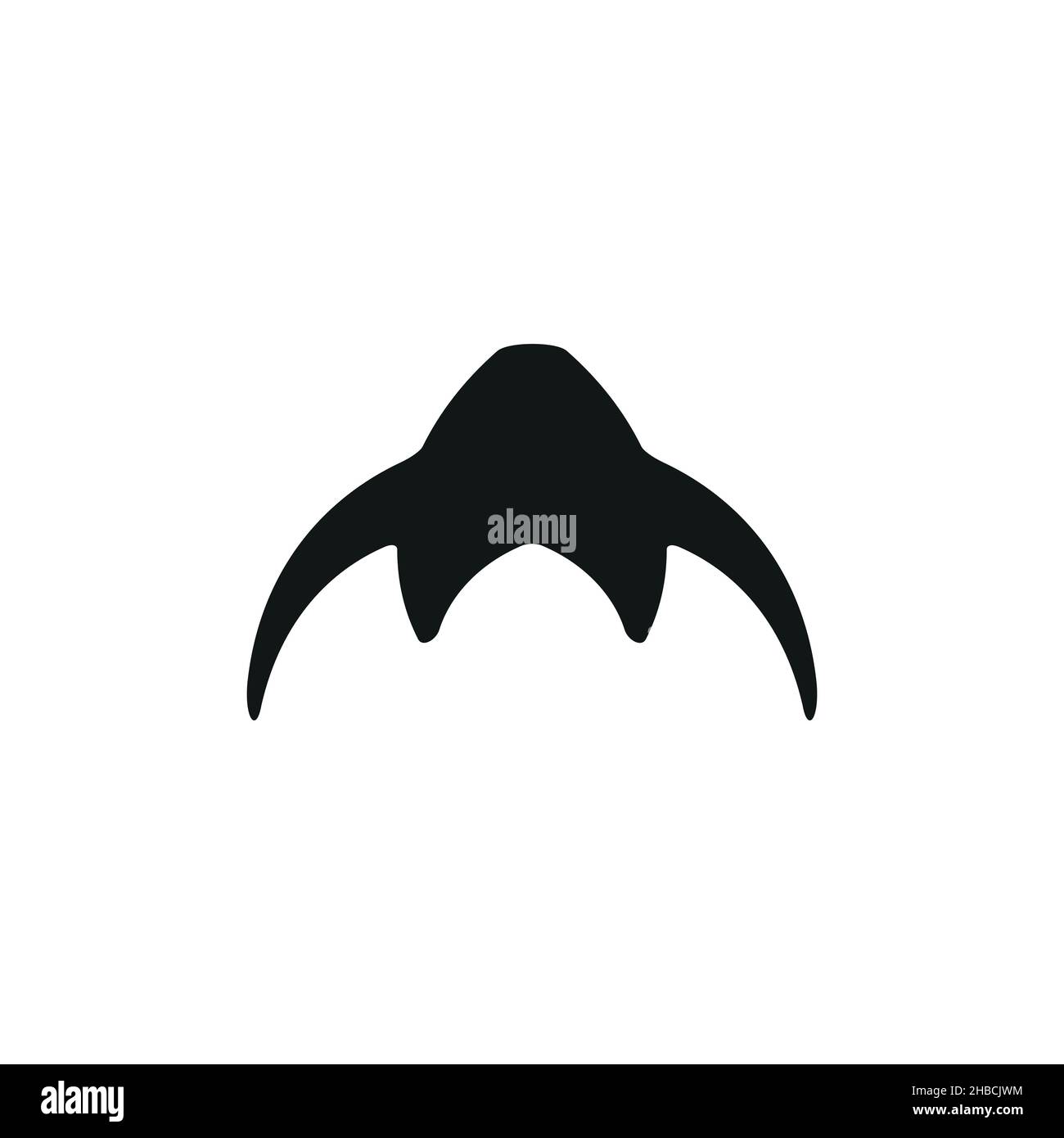 Fighter jet icon. Simple style no war poster background symbol. Jet ...