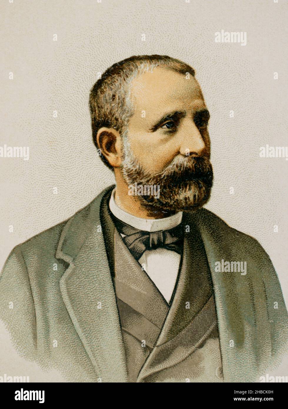 Gaspar Núñez de Arce (1832-1903). Spanish poet and politician. He took ...