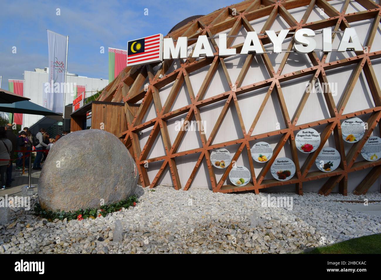 Triangular interlocking wood structure of building resembling ...