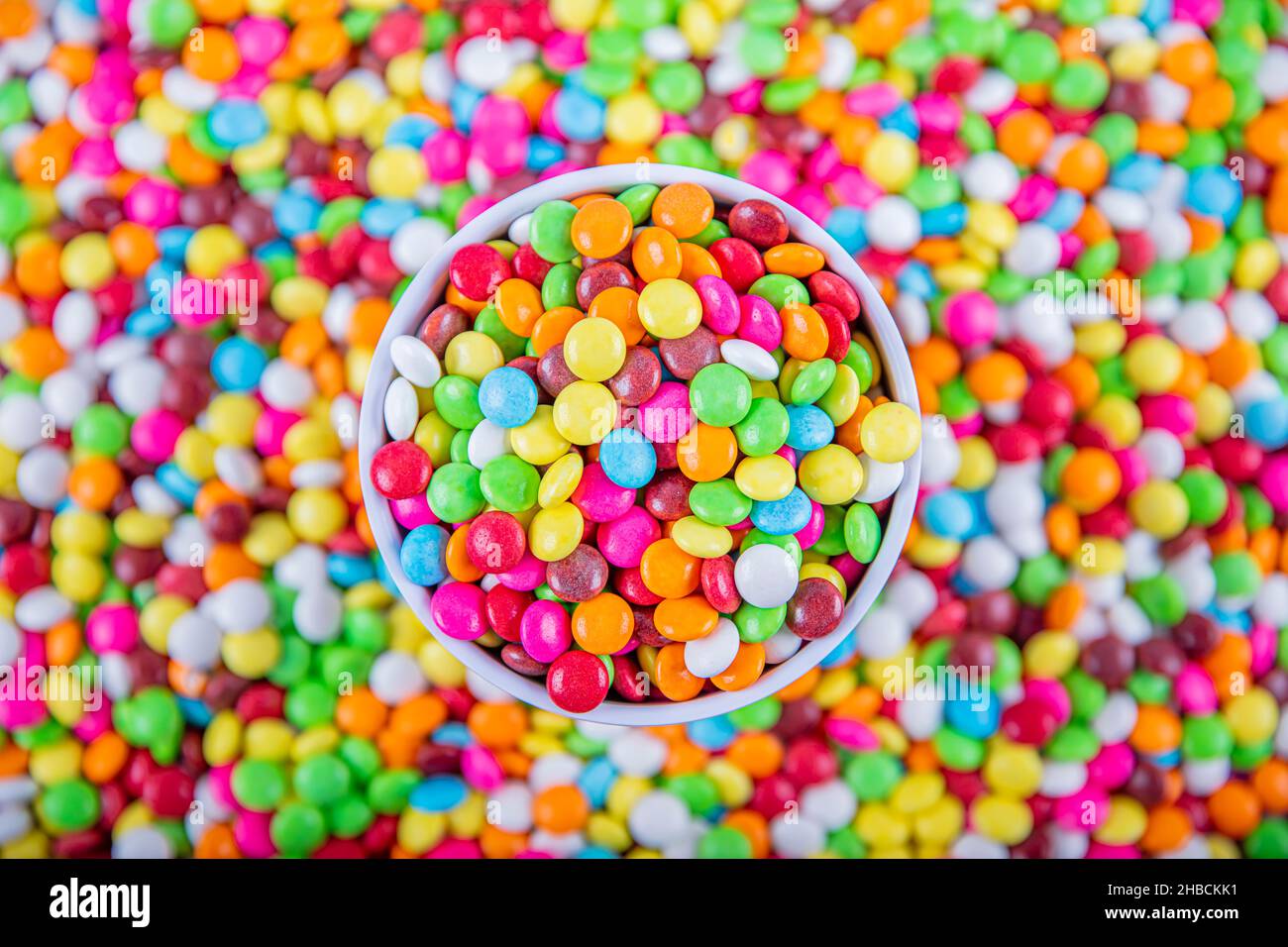 Rainbow bonbons hi-res stock photography and images - Alamy