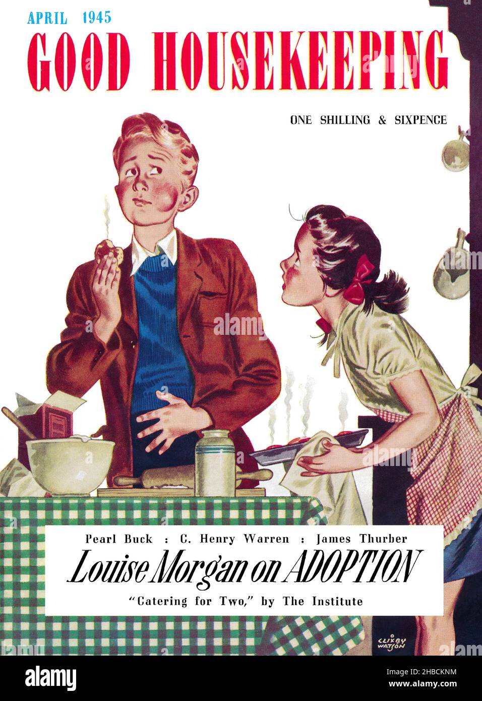 Good housekeeping magazine cover 1940s hi-res stock photography and ...