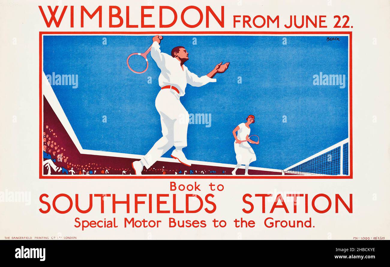 Wimbledon underground station hi-res stock photography and images - Alamy
