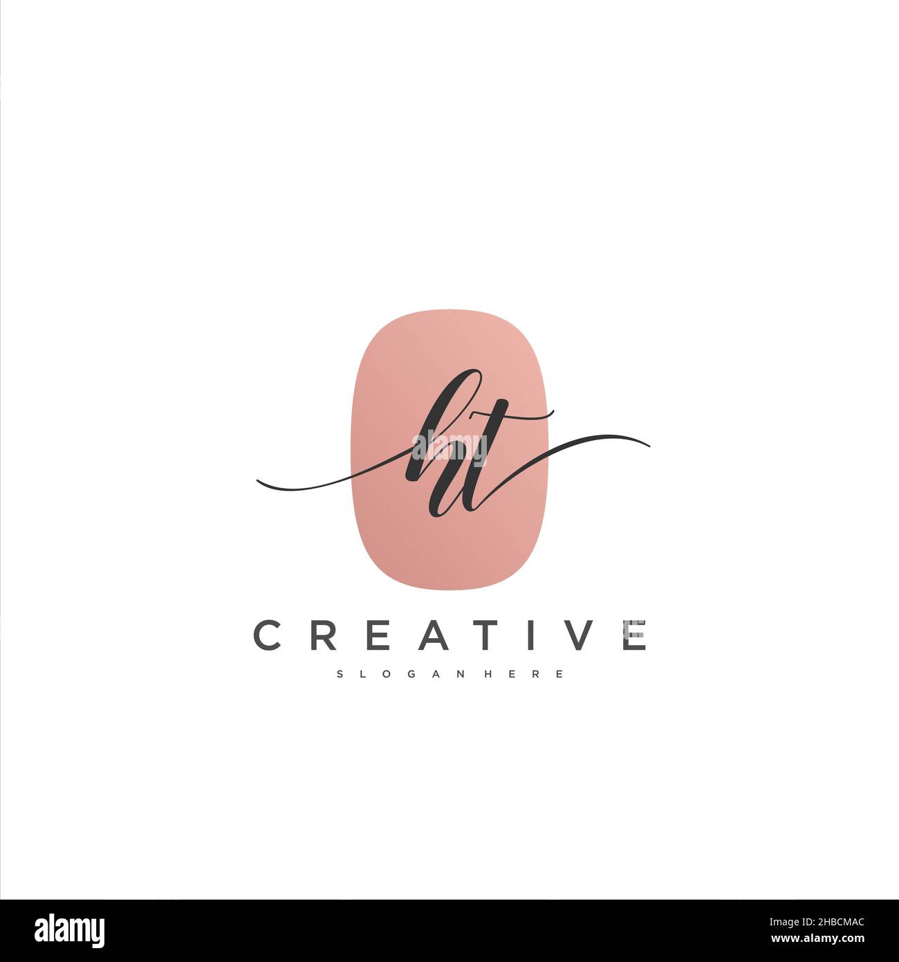 Ht initials logo Stock Vector Images - Alamy