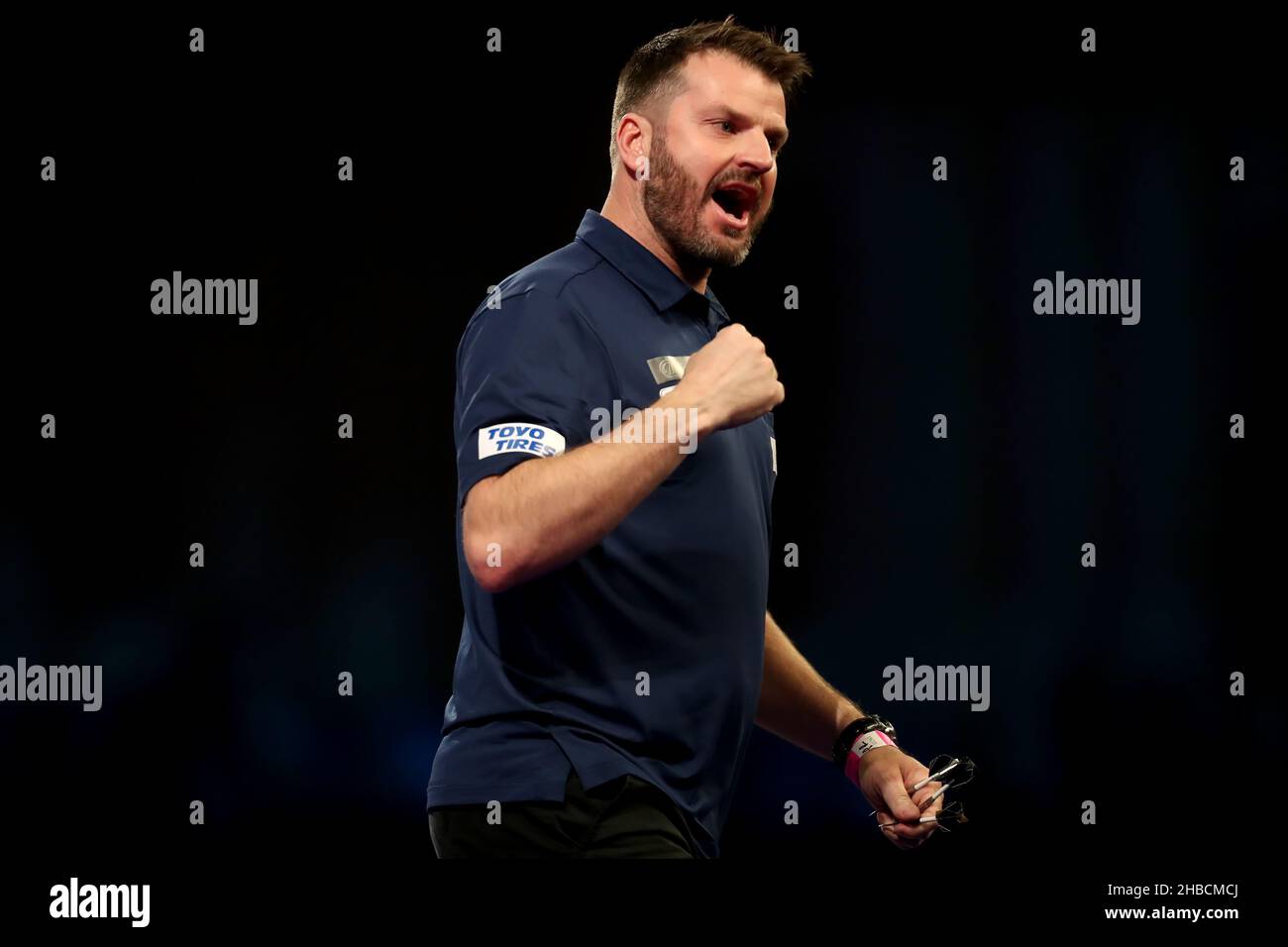 London, UK. 18th December 2021; Alexandra Palace, London, England: The William Hill World Darts ...