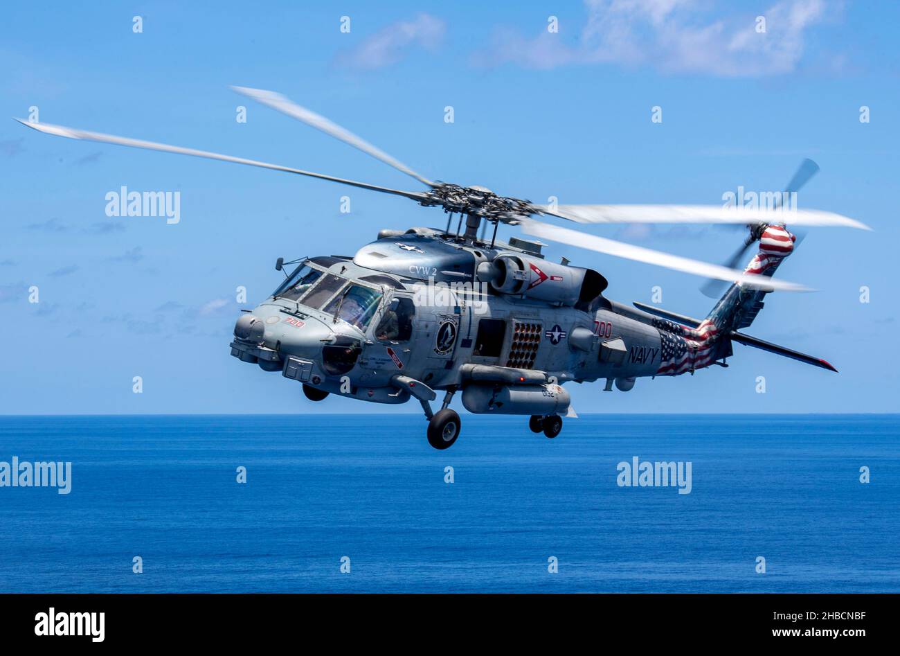 211217-N-HH215-1323 INDIAN OCEAN (Dec. 17, 2021) An MH-60R Sea Hawk ...