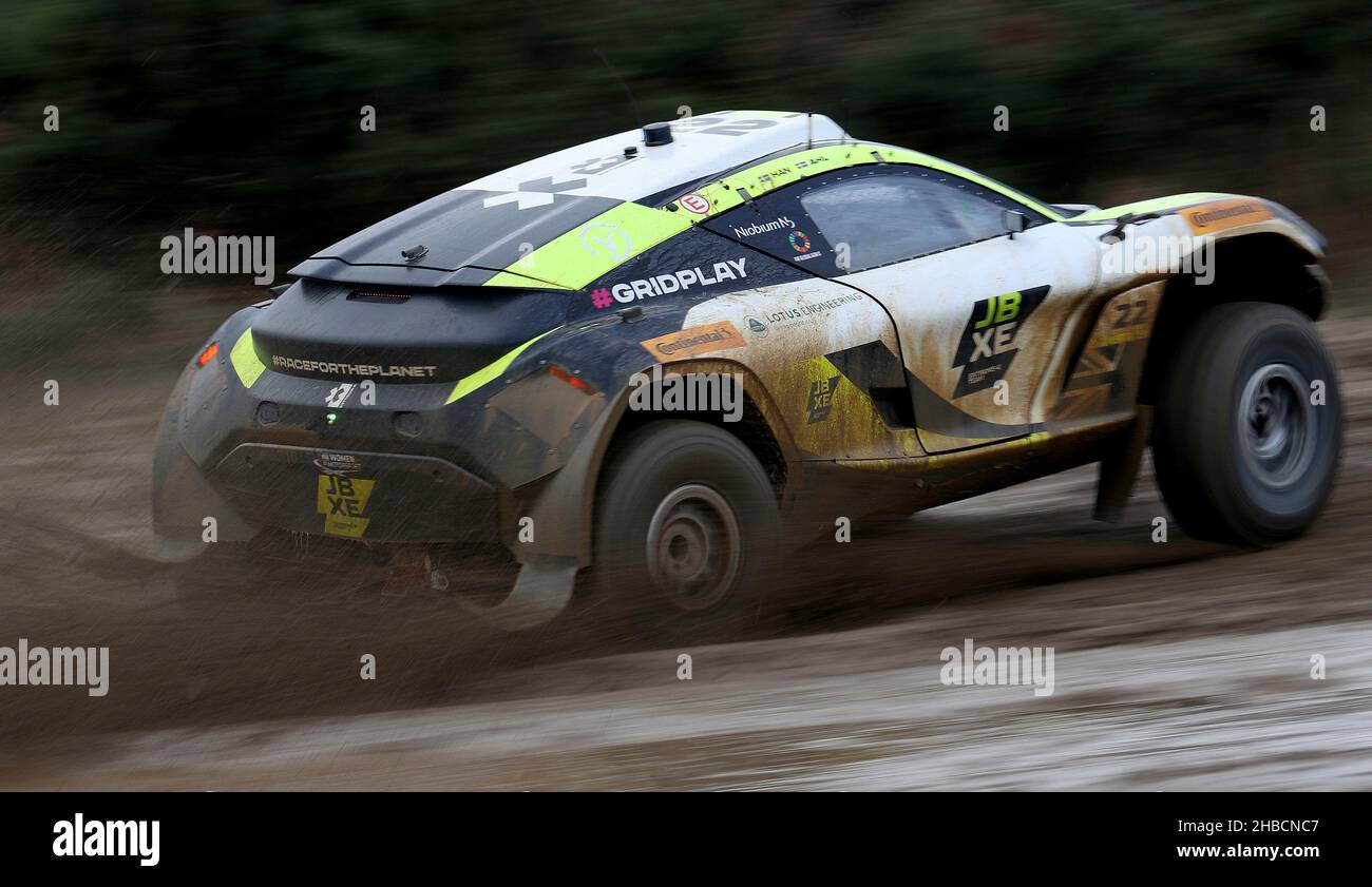 JBXE whose drivers are Kevin Hansen and Mikaela Ahlin-Kottulinsky ...