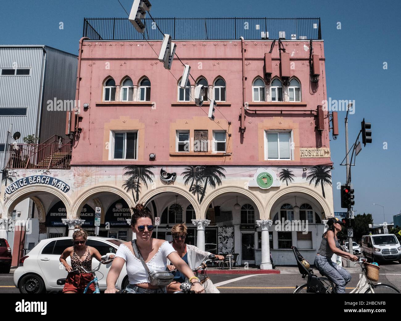 LOS ANGELES, UNITED STATES - Jul 01, 2019: A beautiful view of stylish ...