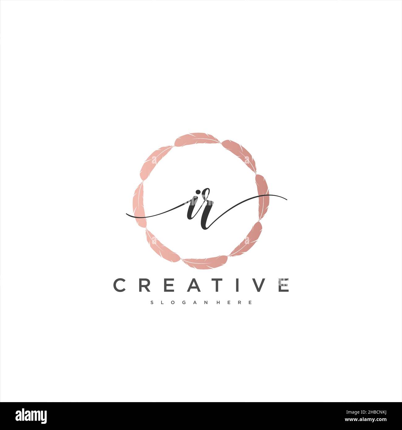Ir logo vector hi-res stock photography and images - Alamy