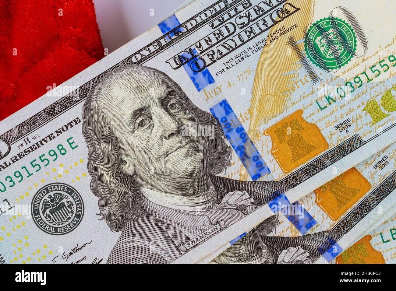 100 us dollar money hi-res stock photography and images - Alamy