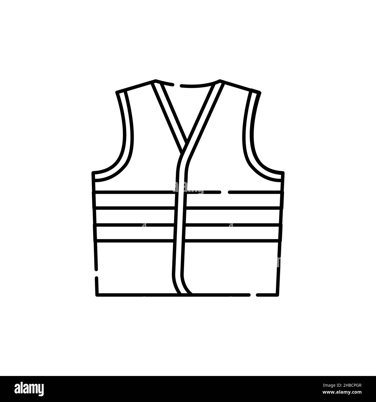 Vest Coloring Page