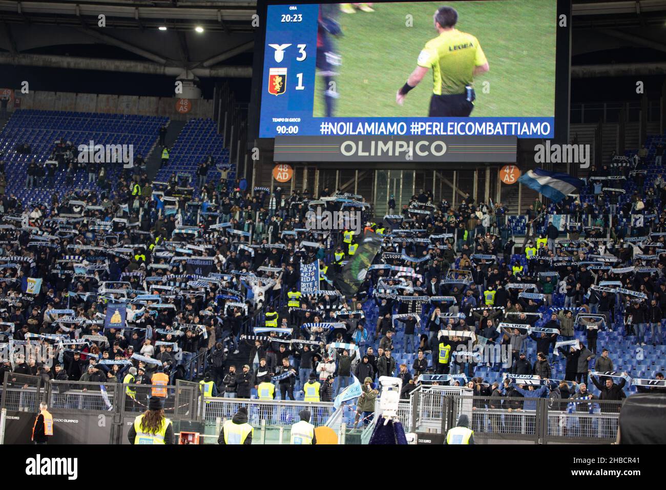 Lazio fans hi-res stock photography and images - Alamy