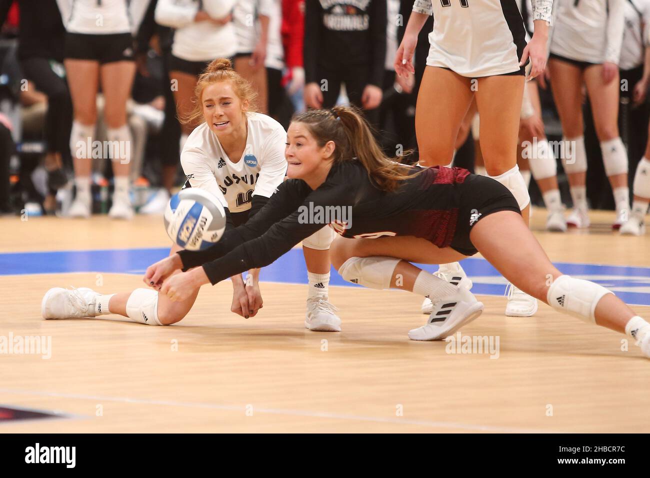 Wisconsin women's volleyball hi-res stock photography and images - Alamy