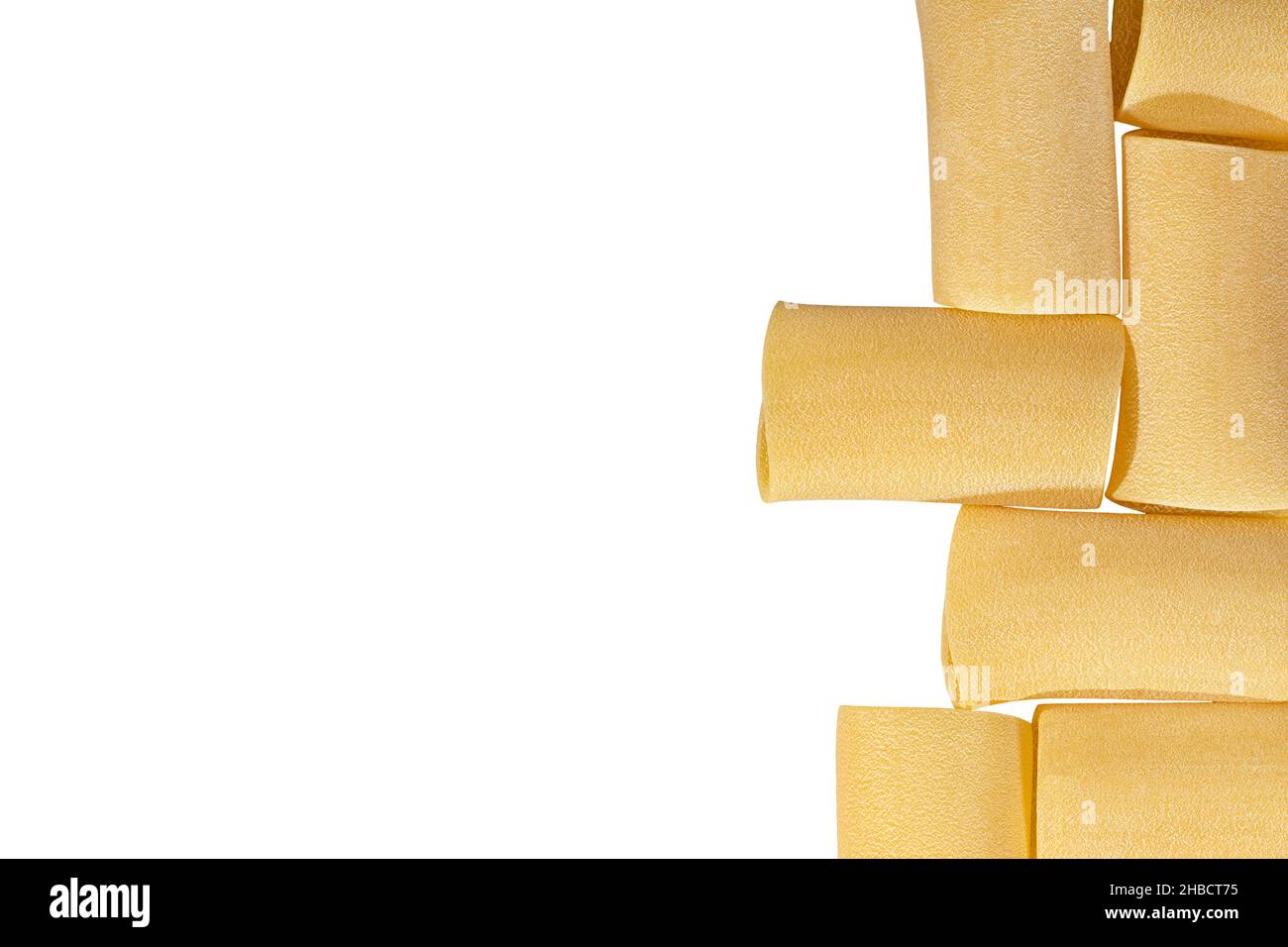 Paccheri Pasta originating from Campania-Italy-Italian Cuisines Stock ...