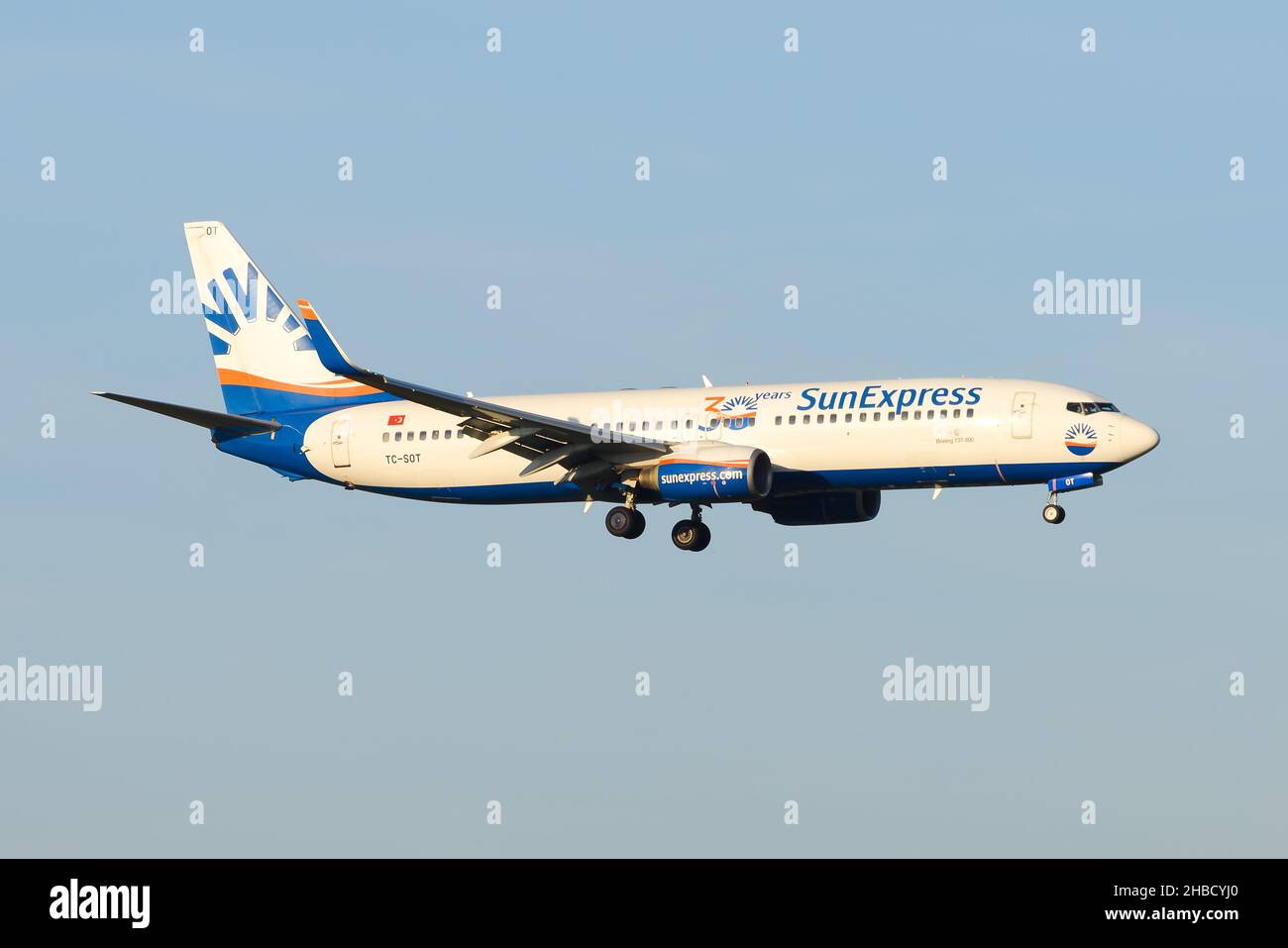 Sunexpress airplane hi-res stock photography and images - Alamy
