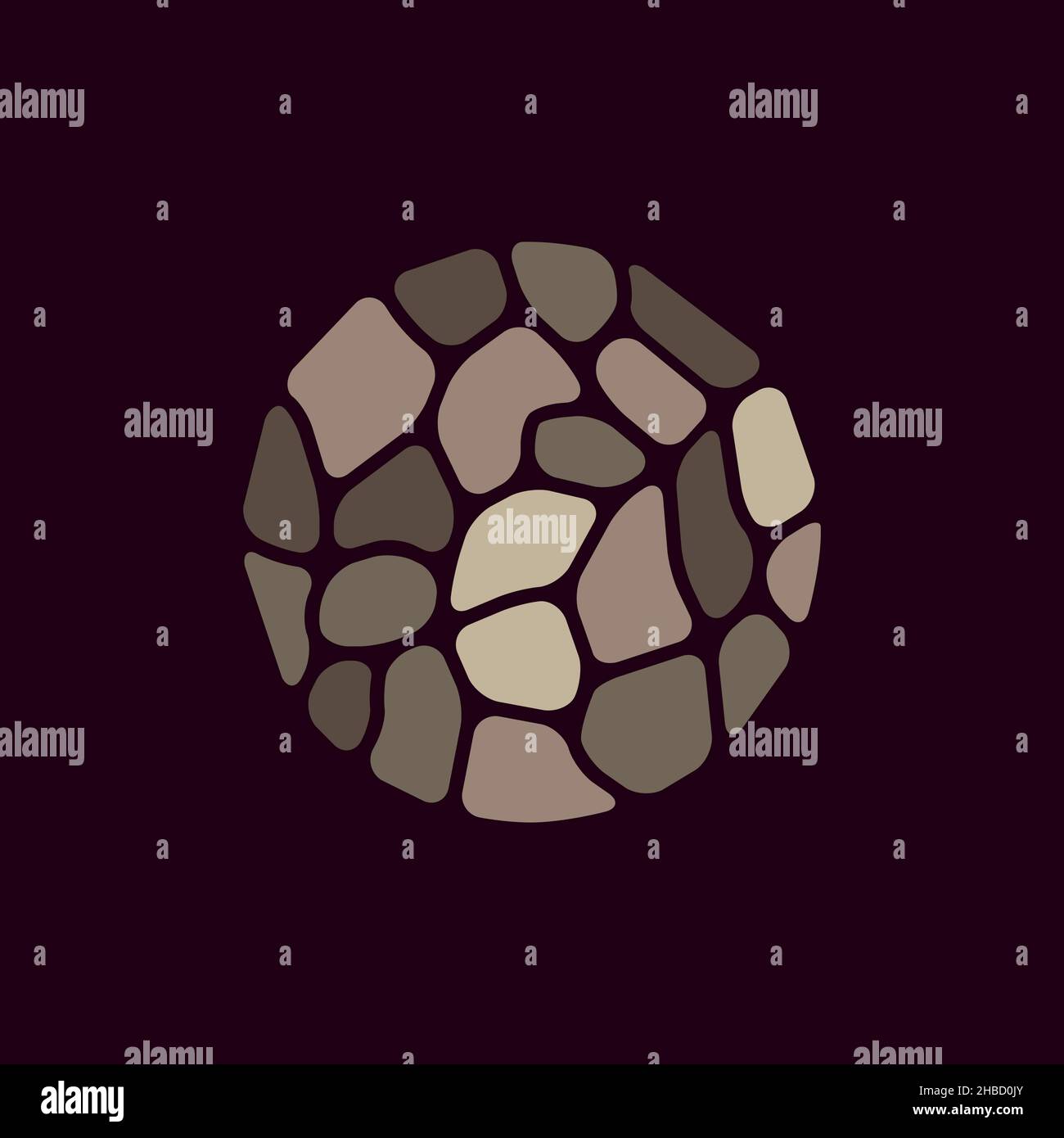 Closeup gravel Stock Vector Images - Alamy
