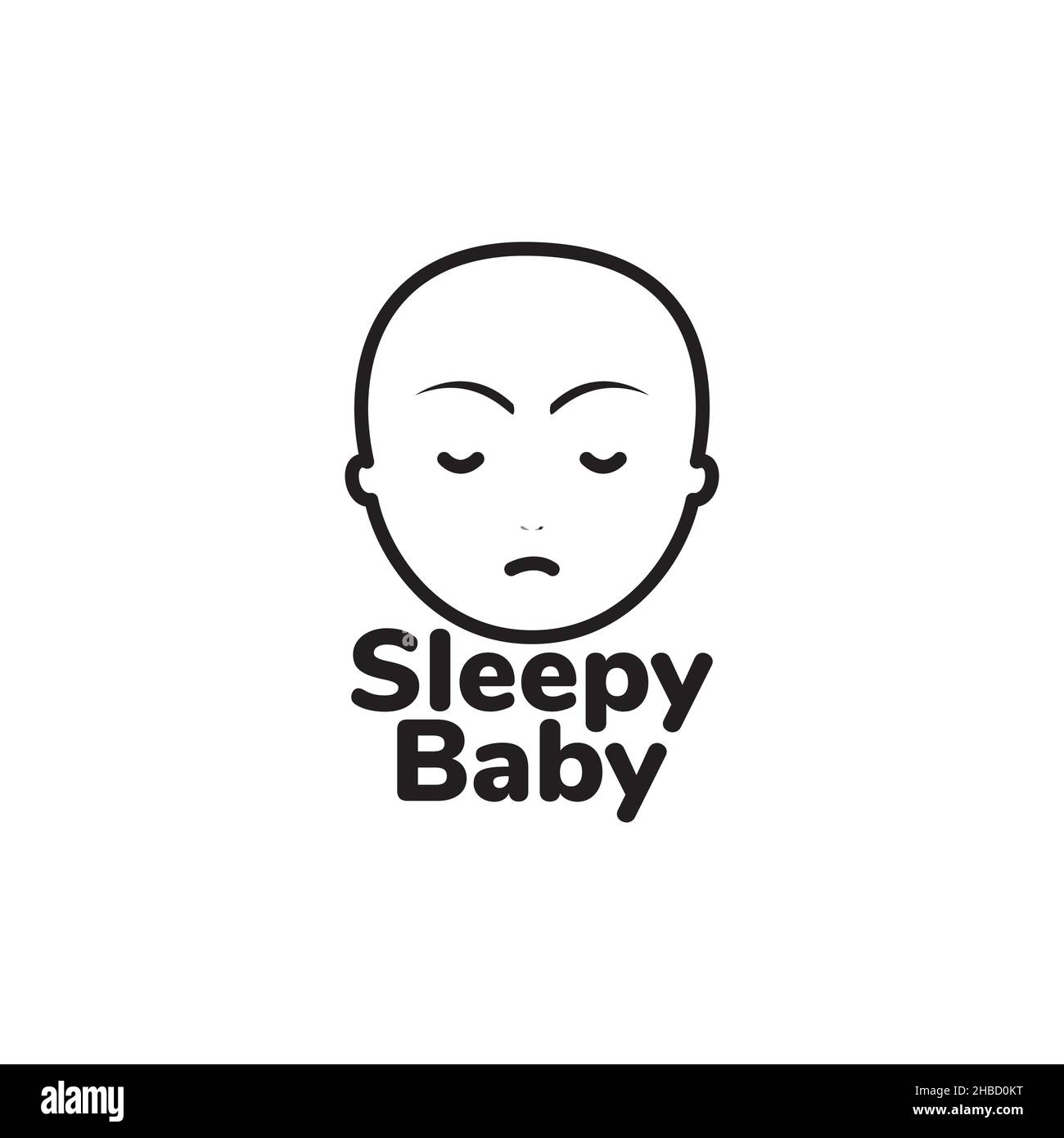 Innocent child sleep Stock Vector Images - Alamy