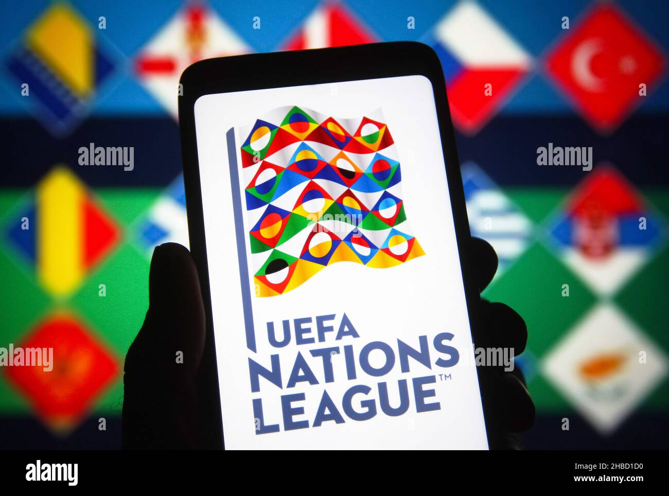 League nations logo hi-res stock photography and images - Alamy
