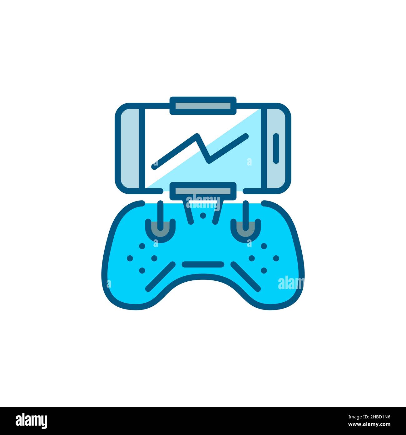 Using a radio Stock Vector Images - Alamy