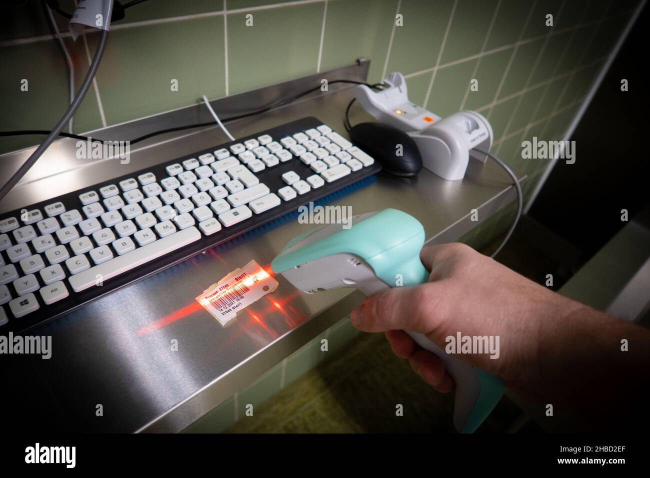 Barcode to be scanned hi-res stock photography and images - Alamy