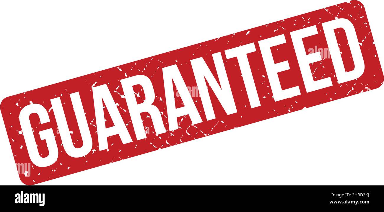 Guaranteed Grunge Rubber Stamp, Vector Illustration Stock Vector Image ...