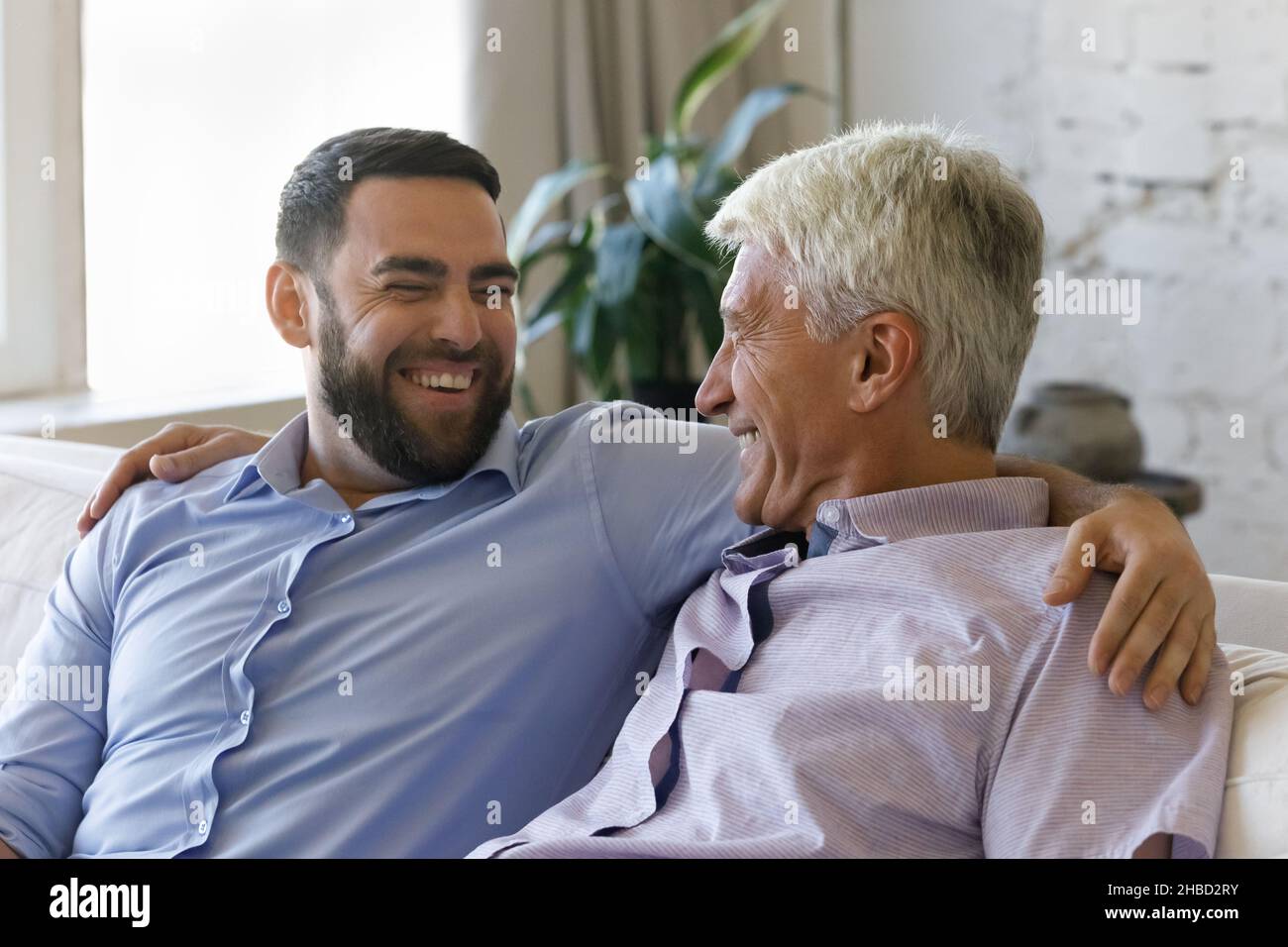 Middle aged father hi-res stock photography and images - Alamy