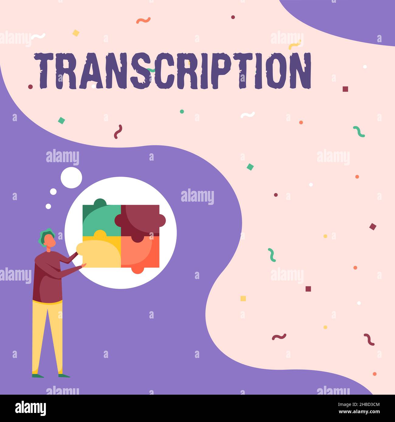 Conceptual display Transcription. Word Written on Written or printed ...