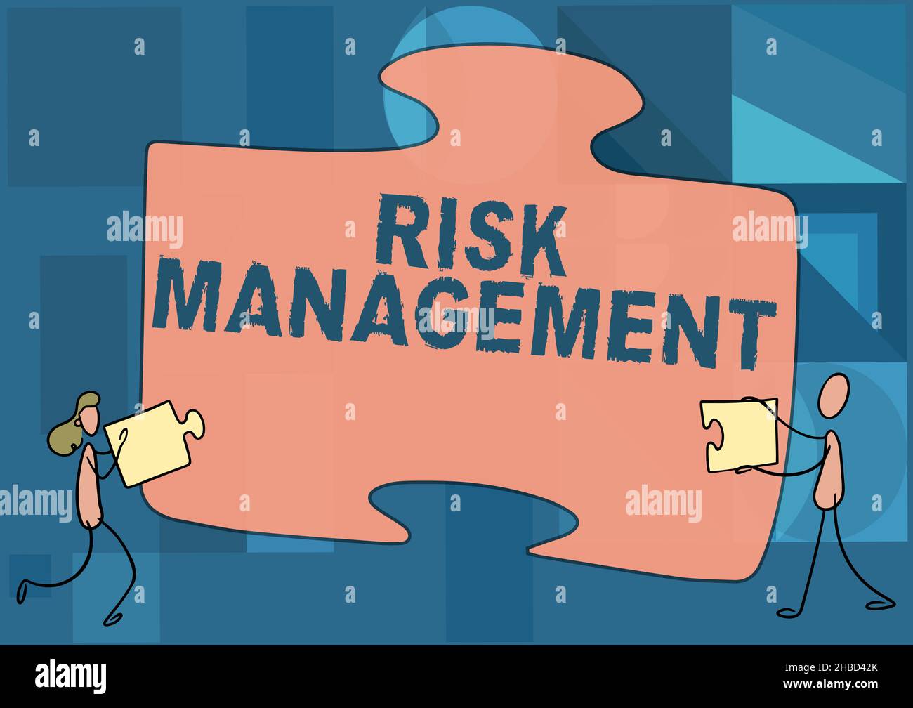 Conceptual caption Risk Management. Word Written on evaluation of ...