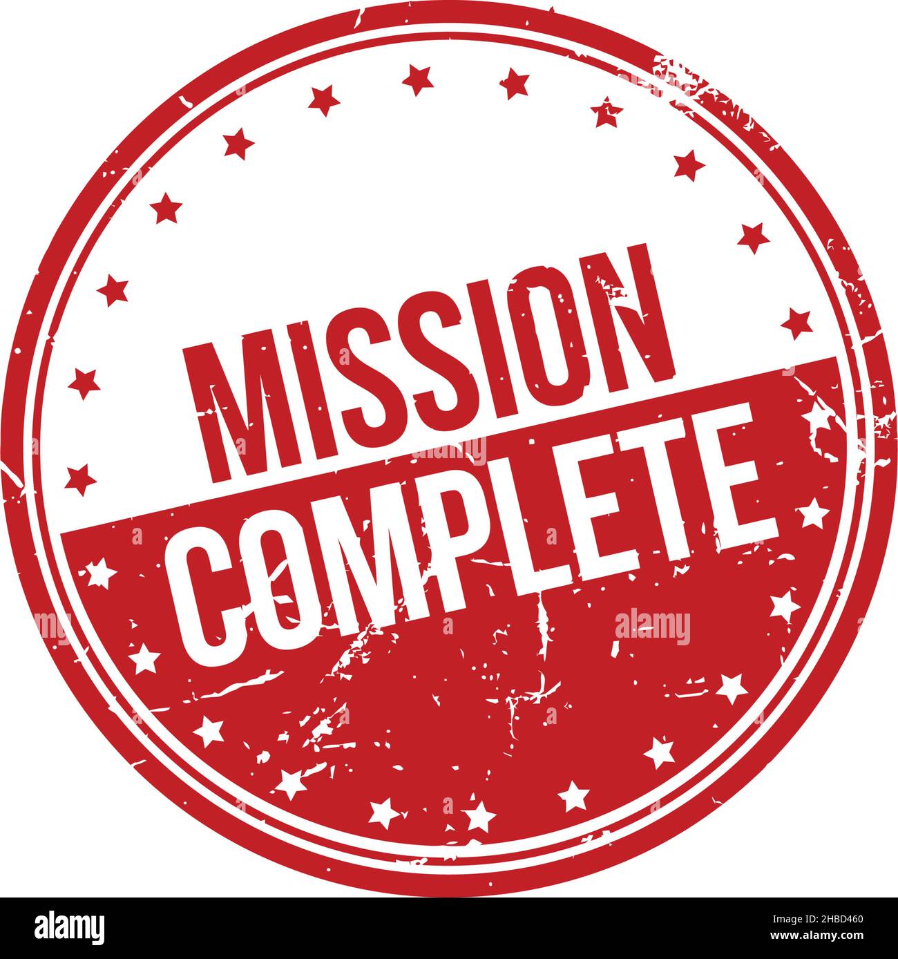Mission Complete Rubber Stamp. Red Mission Complete Rubber Grunge Stamp Seal Vector Illustration ...
