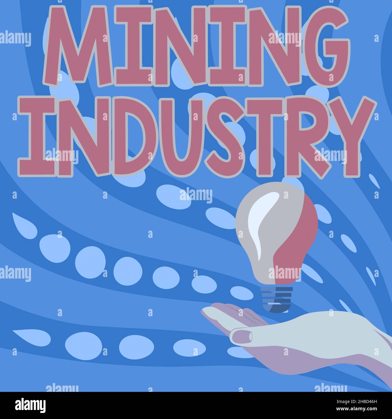 Conceptual display Mining Industry. Business concept extraction of ...