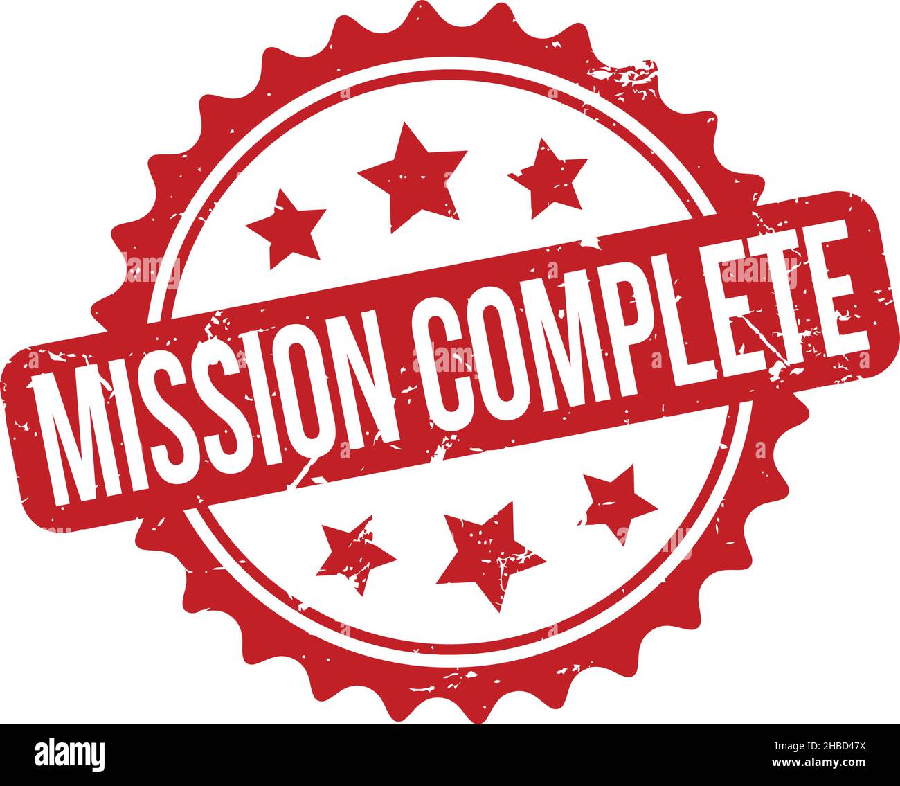 Mission Complete Rubber Stamp. Red Mission Complete Rubber Grunge Stamp Seal Vector Illustration ...