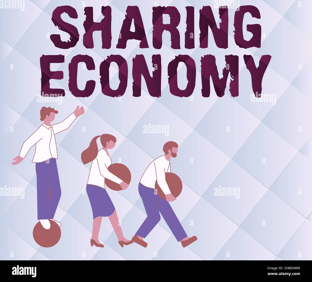 Writing displaying text Sharing Economy. Business showcase economic ...