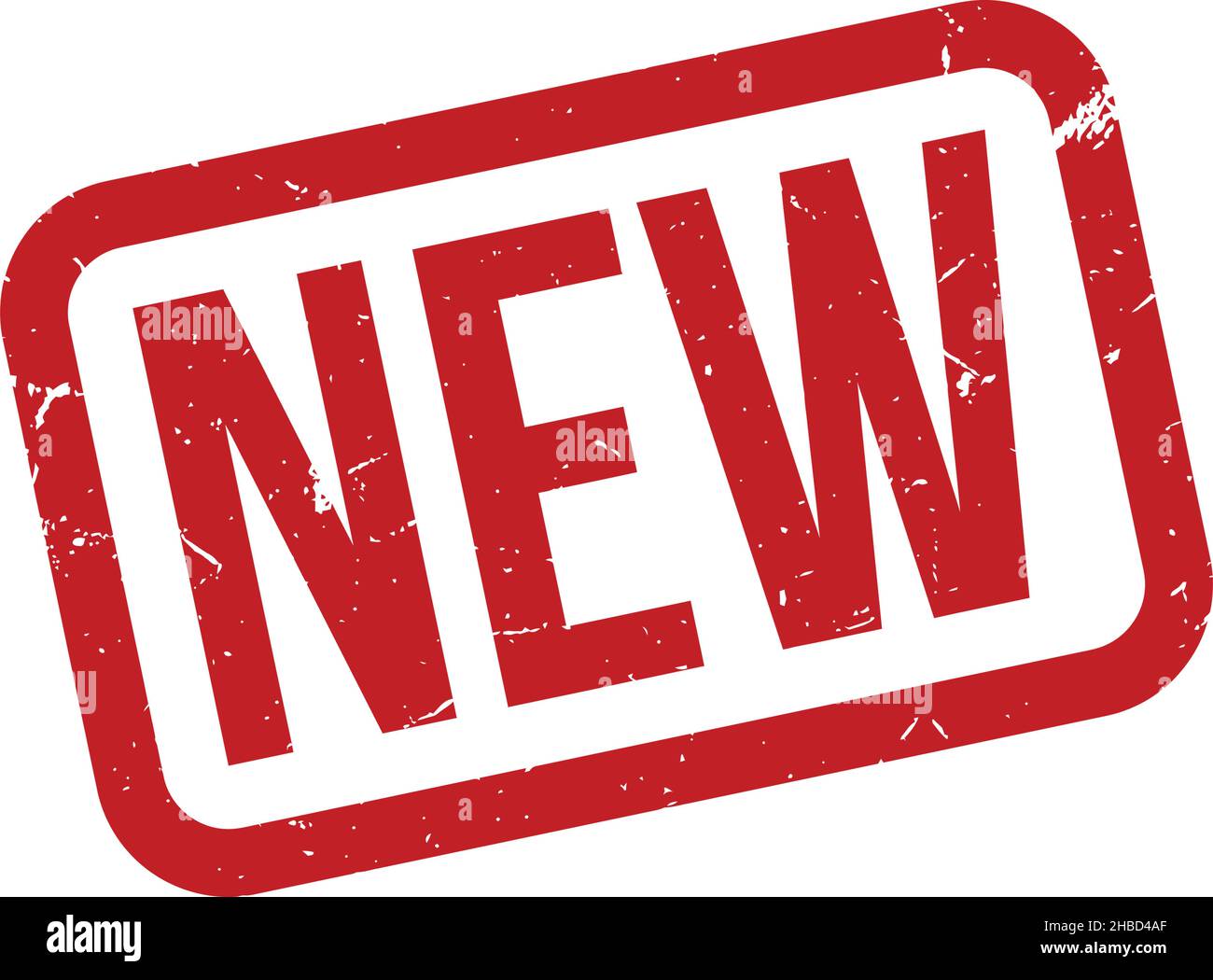 NEW Rubber Stamp. Red NEW Rubber Grunge Stamp Seal Vector Illustration ...