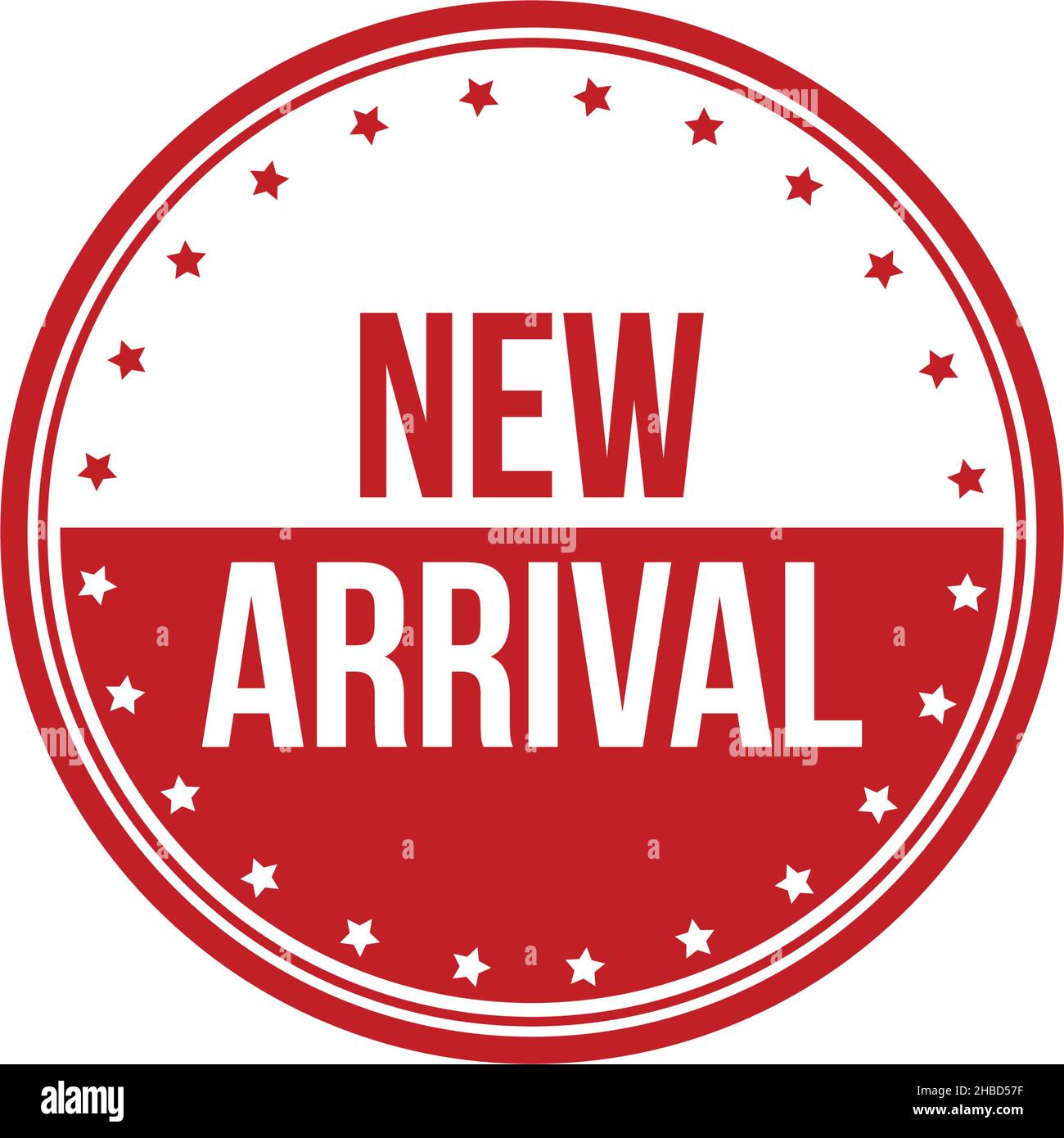 New Arrival Rubber Stamp. Red New Arrival Rubber Grunge Stamp Seal ...