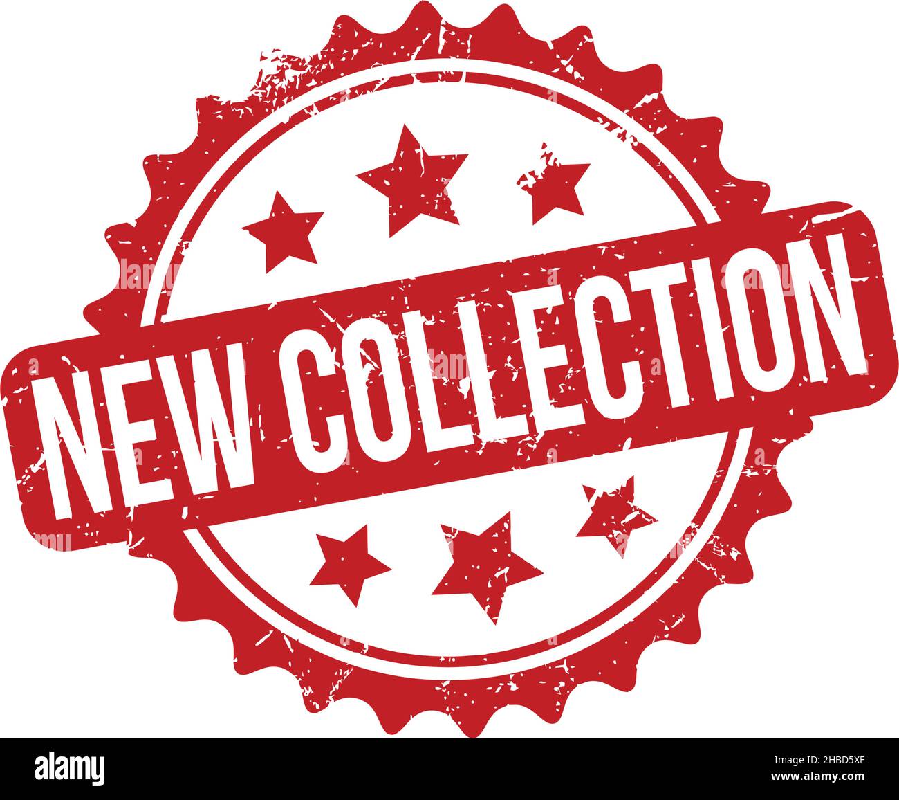 New Collection Rubber Stamp. Red New Collection Rubber Grunge Stamp ...