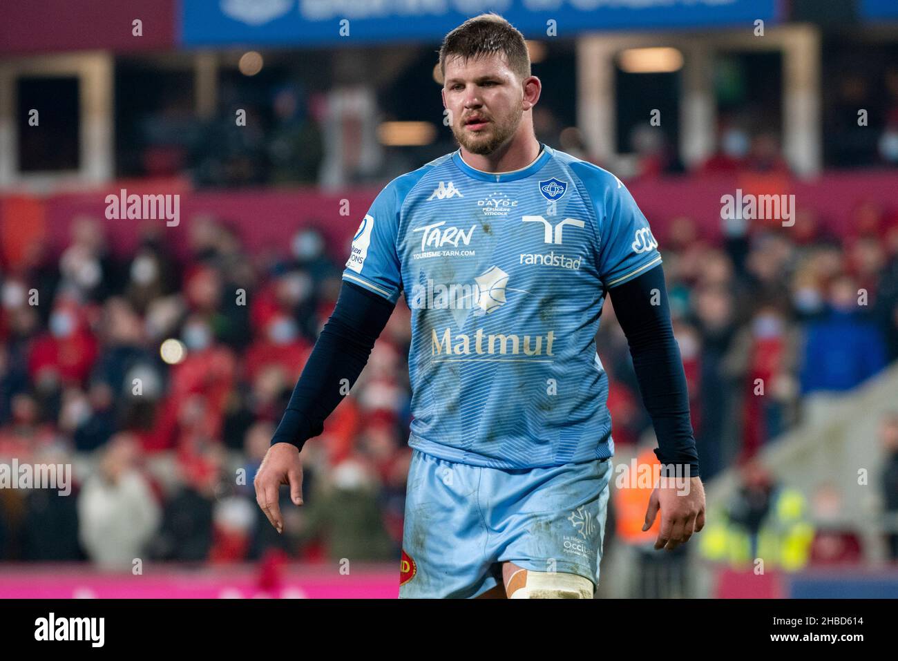 Kevin KORNATH of Castres during the Heineken Champions Cup, Round 2 ...