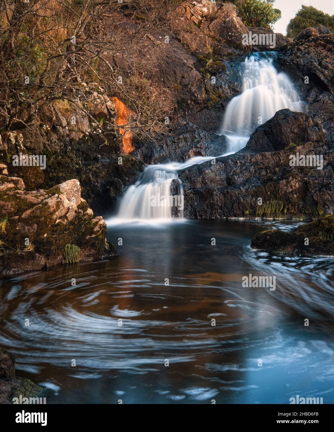 Irish river waterfall hi-res stock photography and images - Alamy