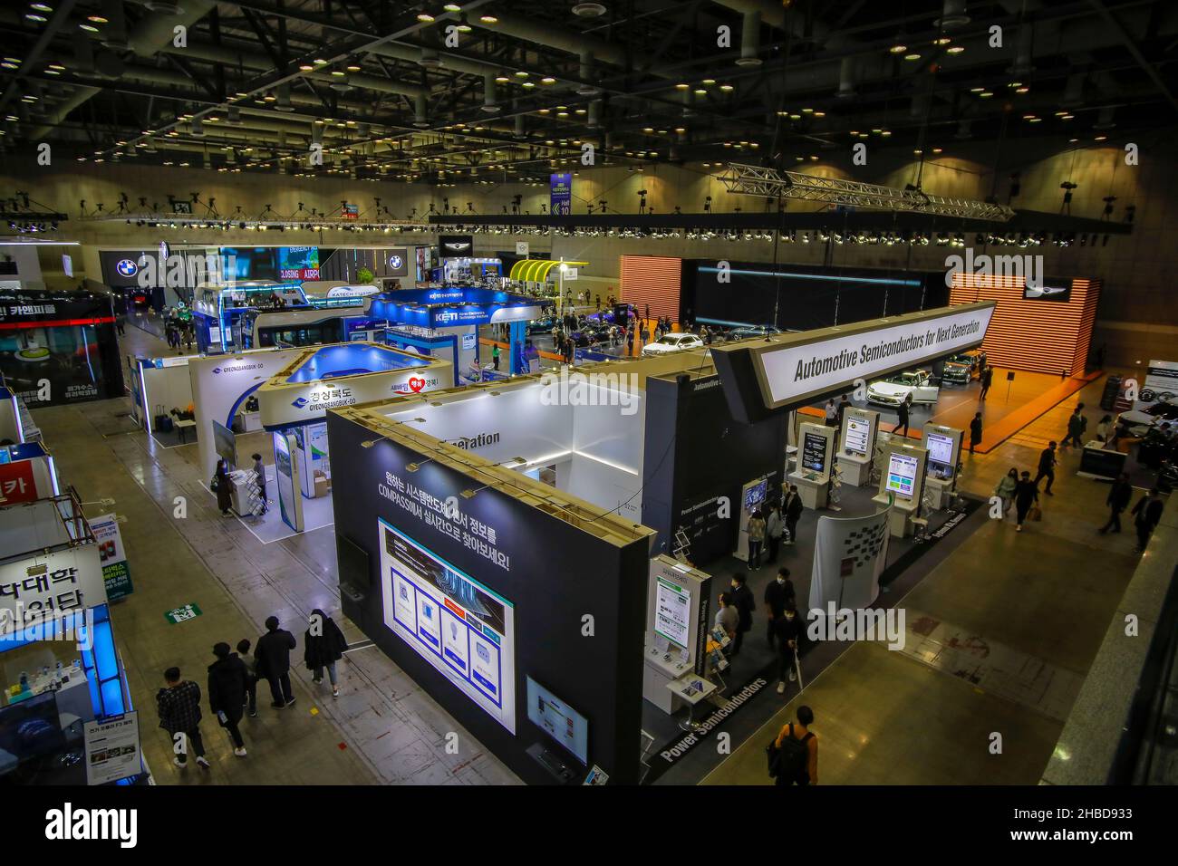 Nov 30, 2021-Goyang, South Korea-A View of exhibition scene about 2021 ...