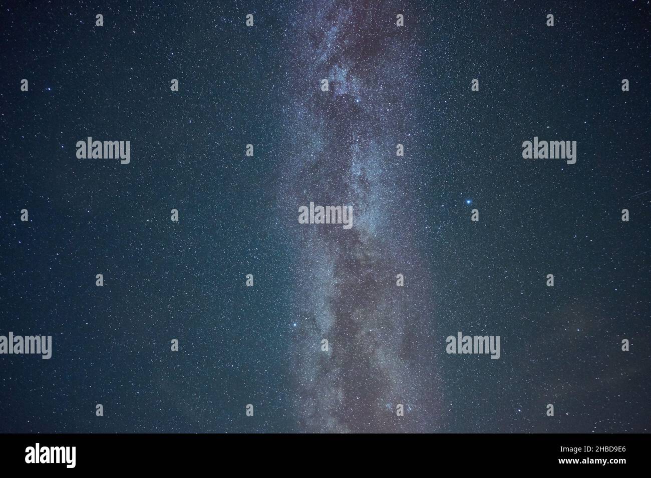 A beautiful evening shot of the milky way Stock Photo - Alamy