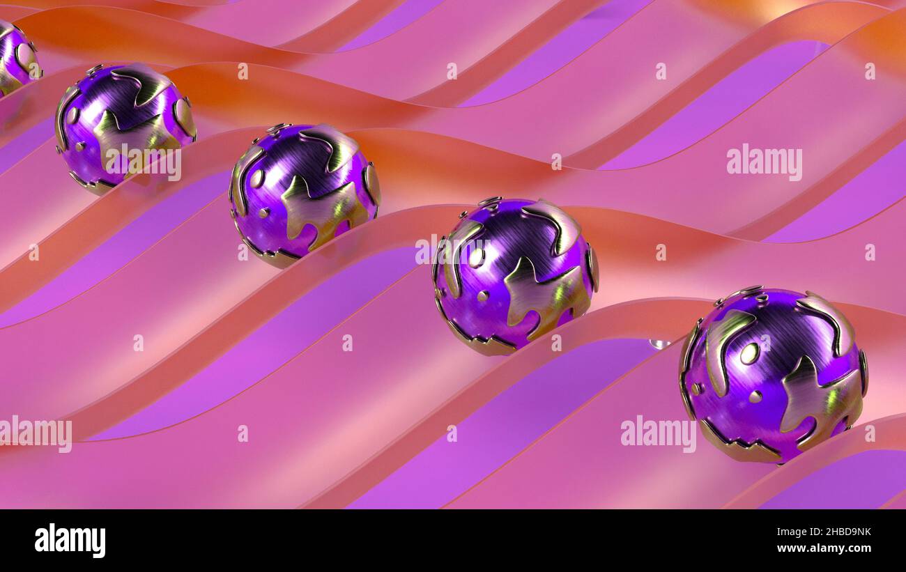 Moving metal balls hi-res stock photography and images - Alamy