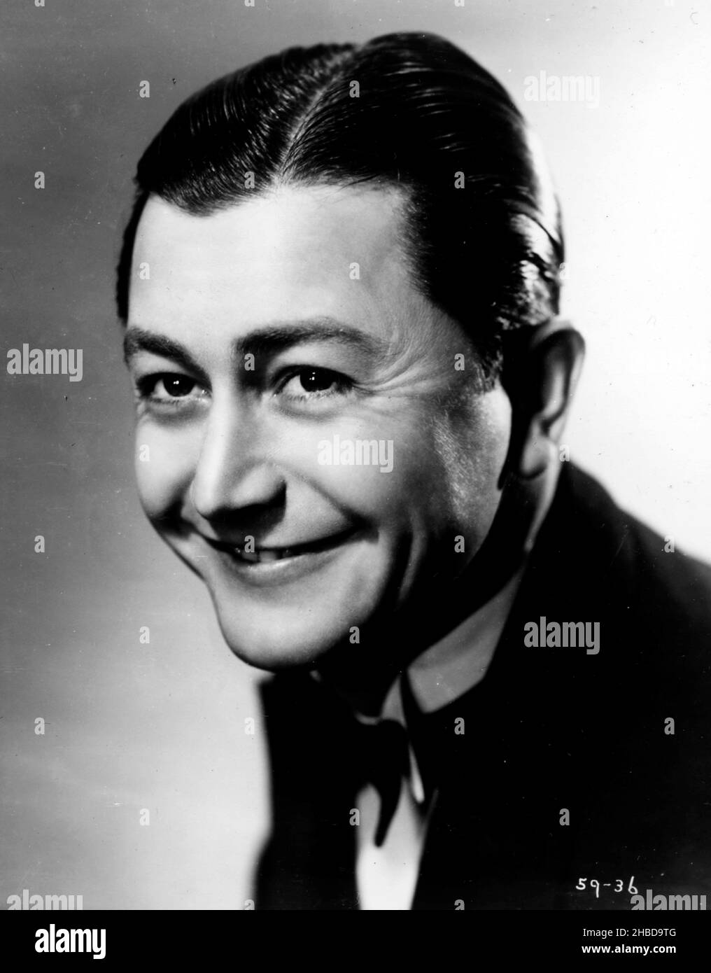 ROBERT YOUNG in SECRET AGENT (1936), directed by ALFRED HITCHCOCK ...