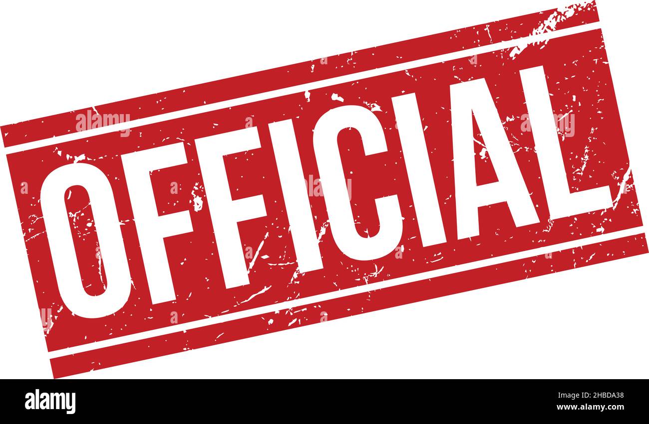 Official Rubber Stamp. Official Rubber Grunge Stamp Seal Vector ...