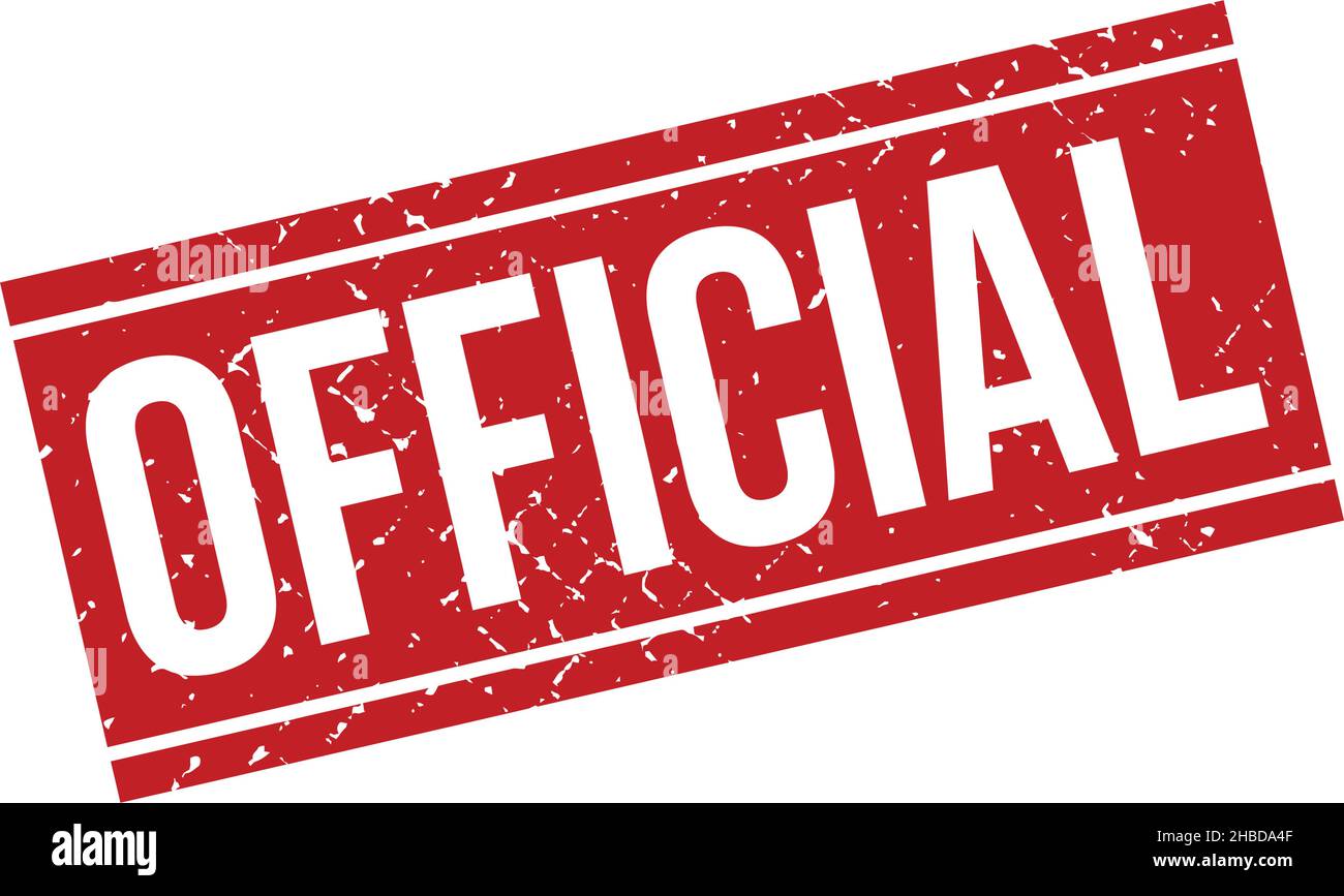 Official Rubber Stamp